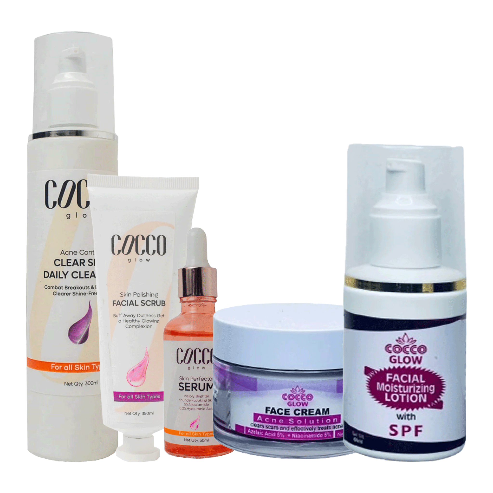 Acne Set Combo 5pc – Coccibeauty