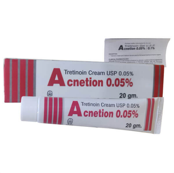 BUY Naman Acnetion Tretinoin 0.5% Cream 20gm - Online – Coccibeauty