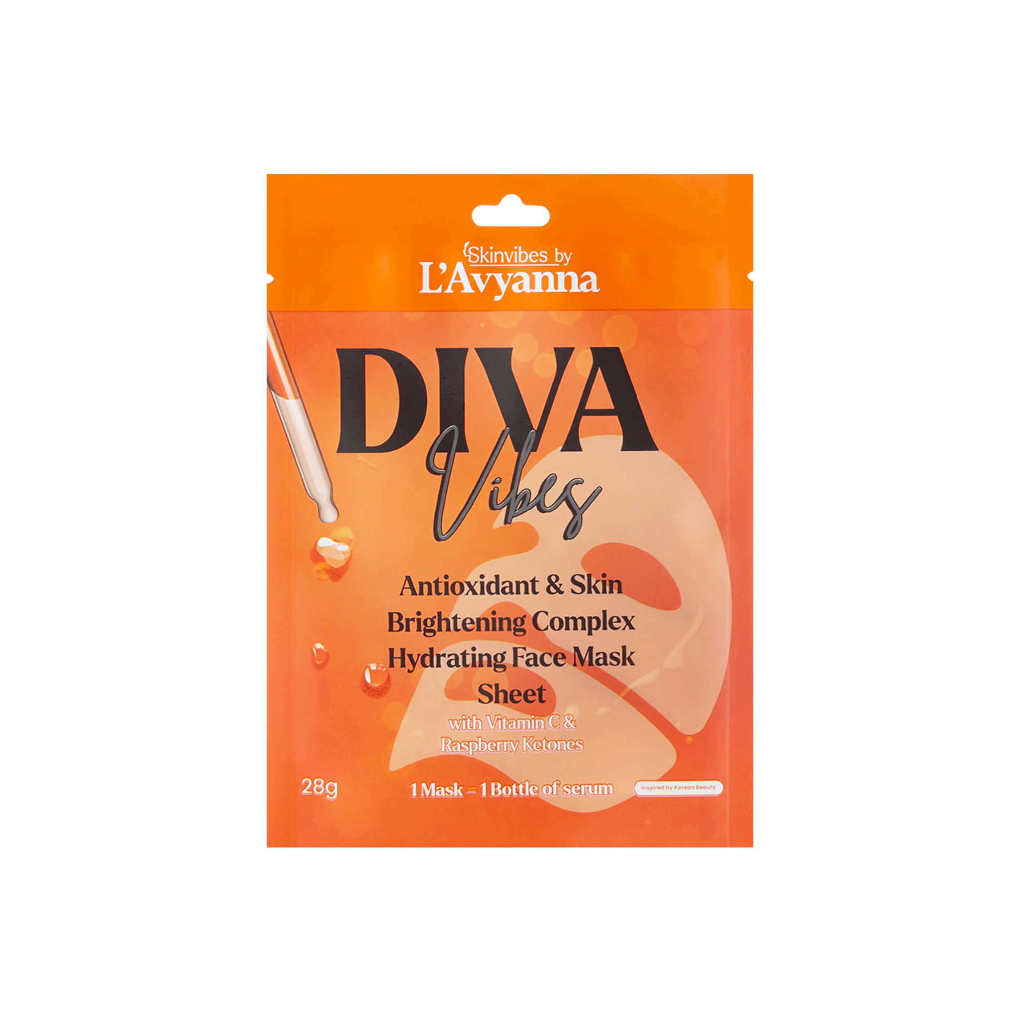 Diva Vibes Skin Brightening Complex Hydrating Face Mask – Coccibeauty