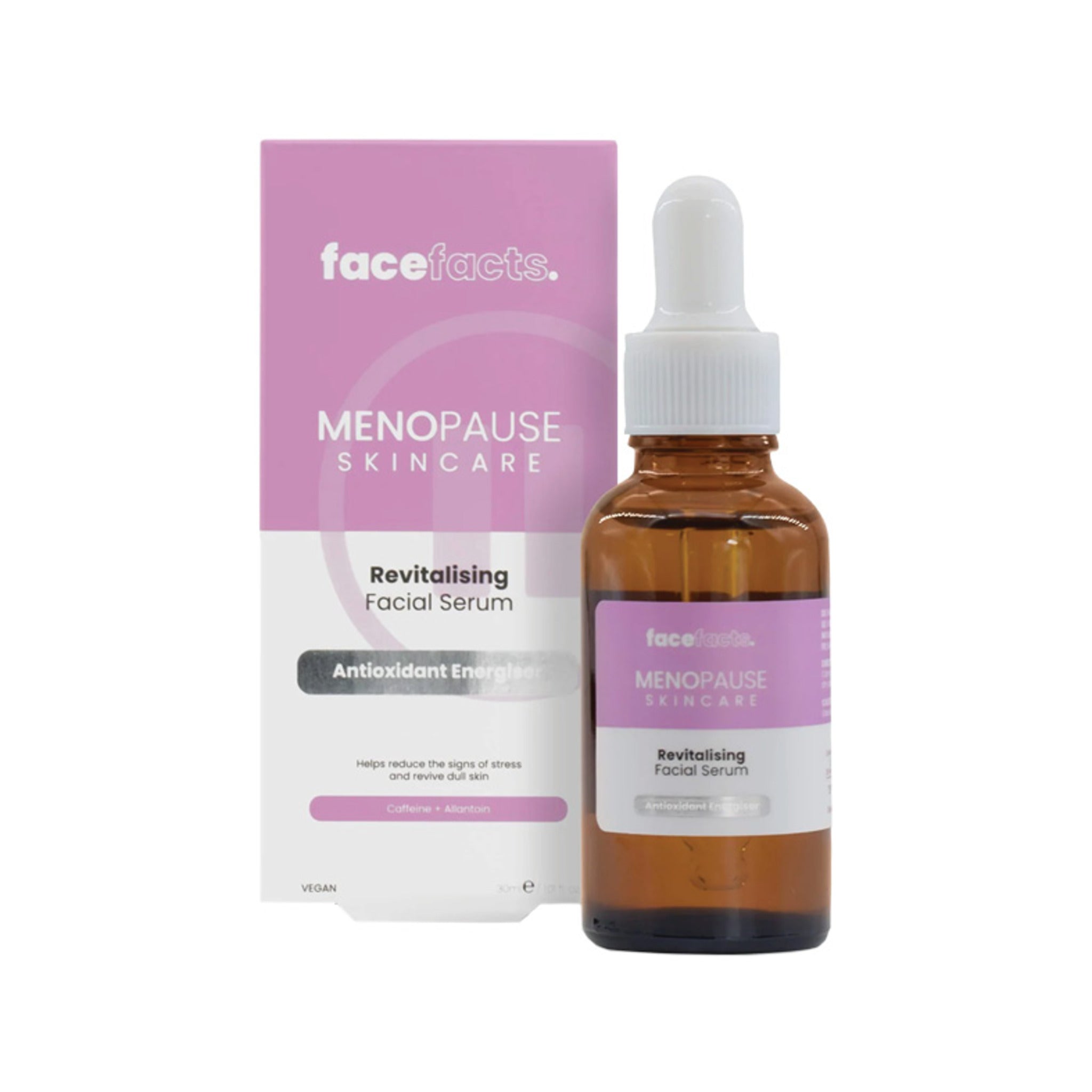 Face Facts Menopause Skincare Revitalising Facial Serum – Coccibeauty