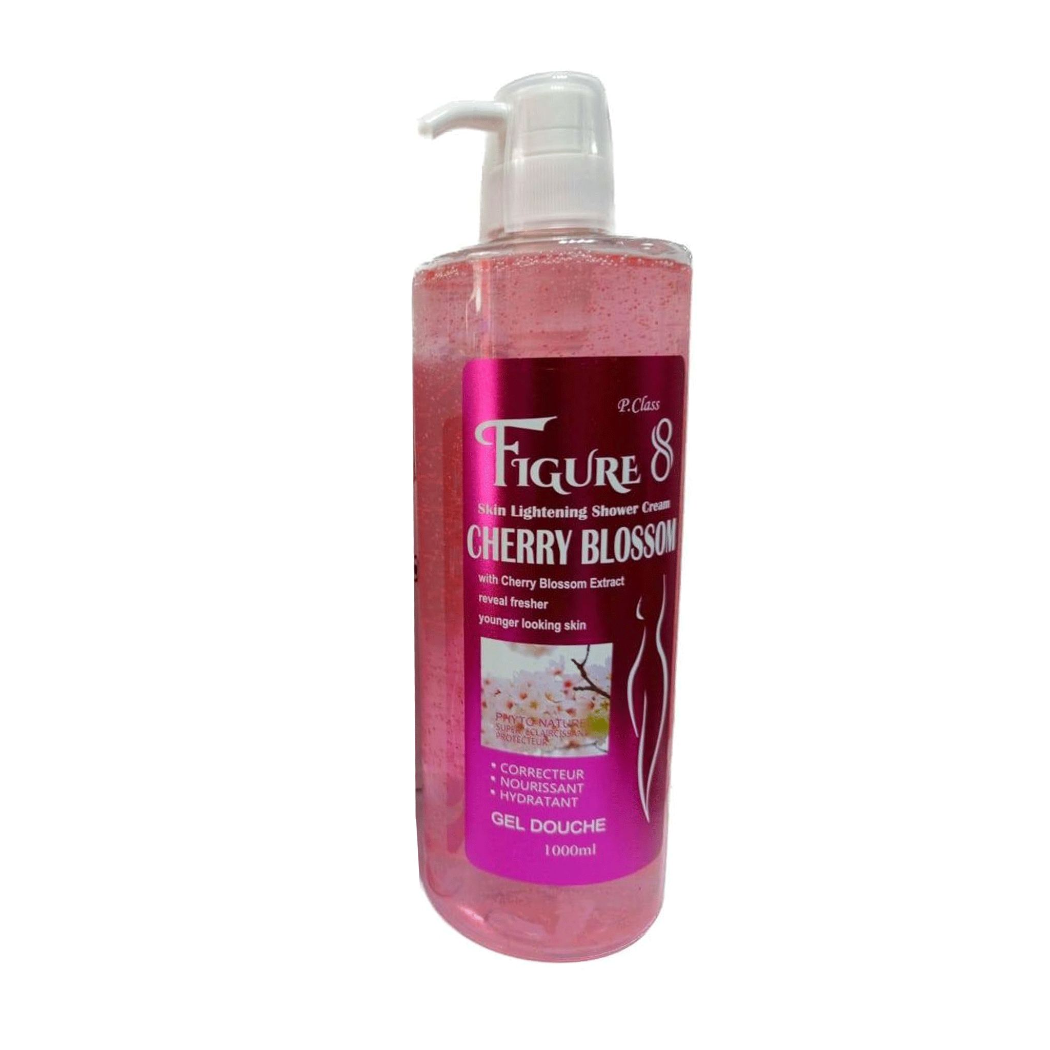 FIGURE 8 SKIN LIGHTENING CHERRY BLOSSOM SHOWER CREAM – Coccibeauty