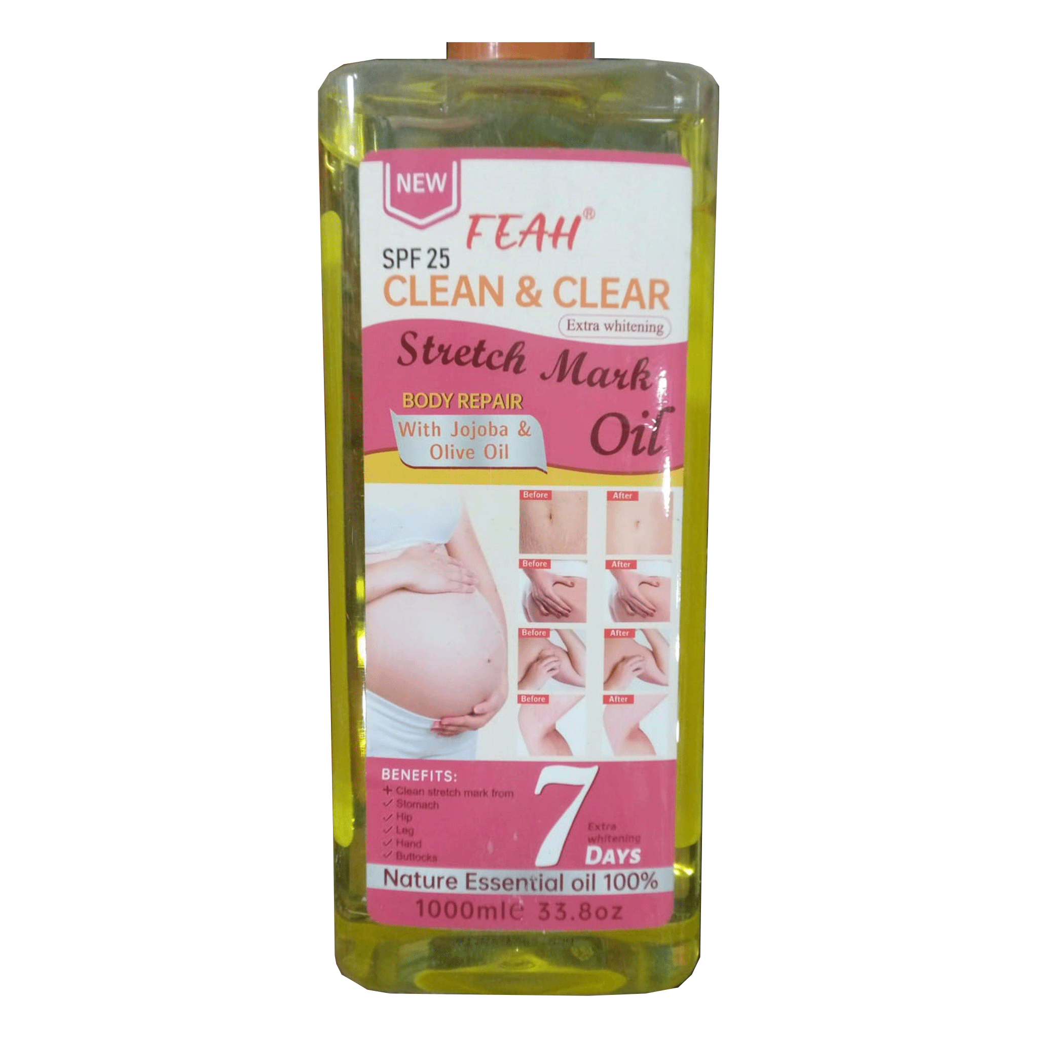 Feah Clean & Clear Stretch Mark Correcting Oil – Coccibeauty