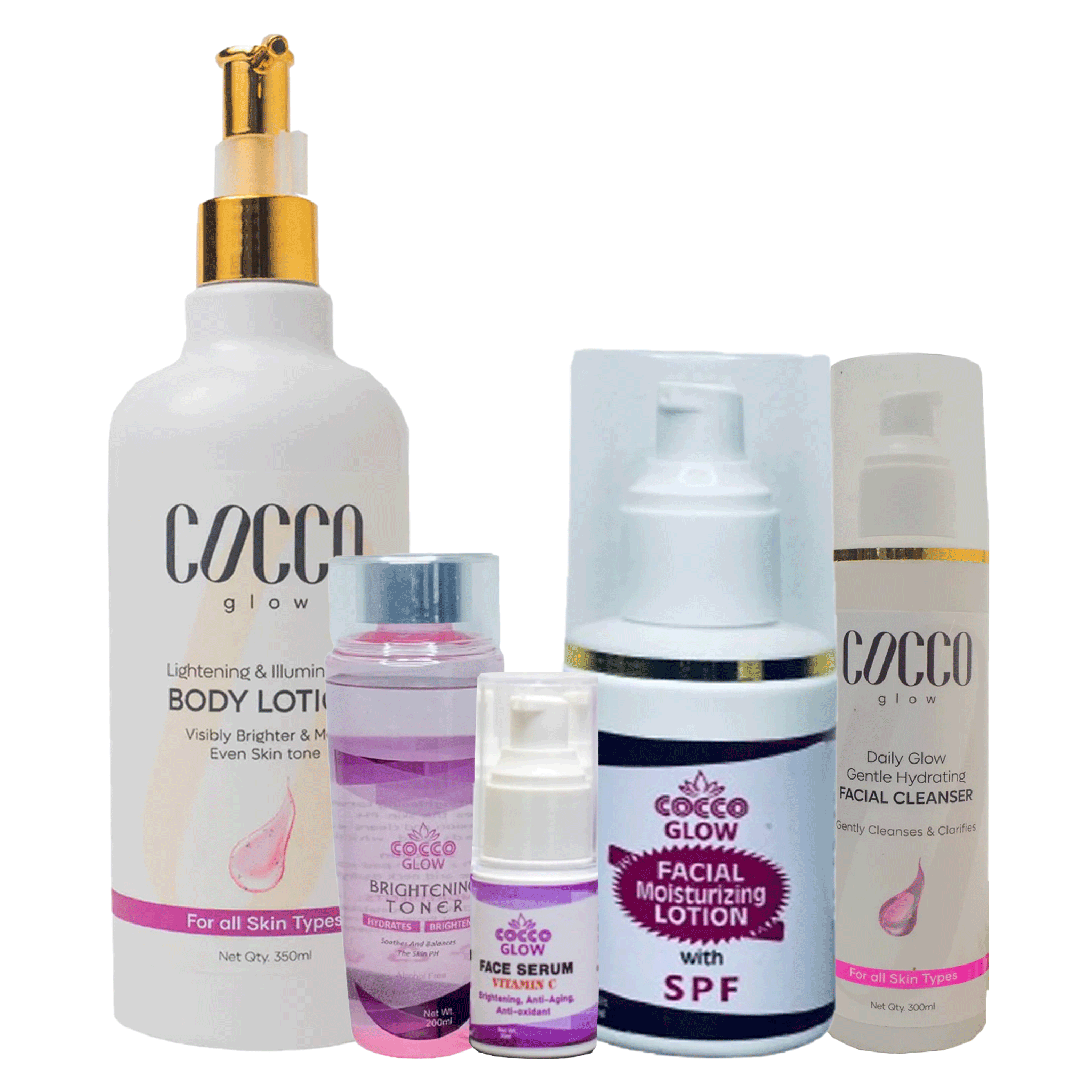 Cocci Glow Glowing Skin Combo 5pc – Coccibeauty