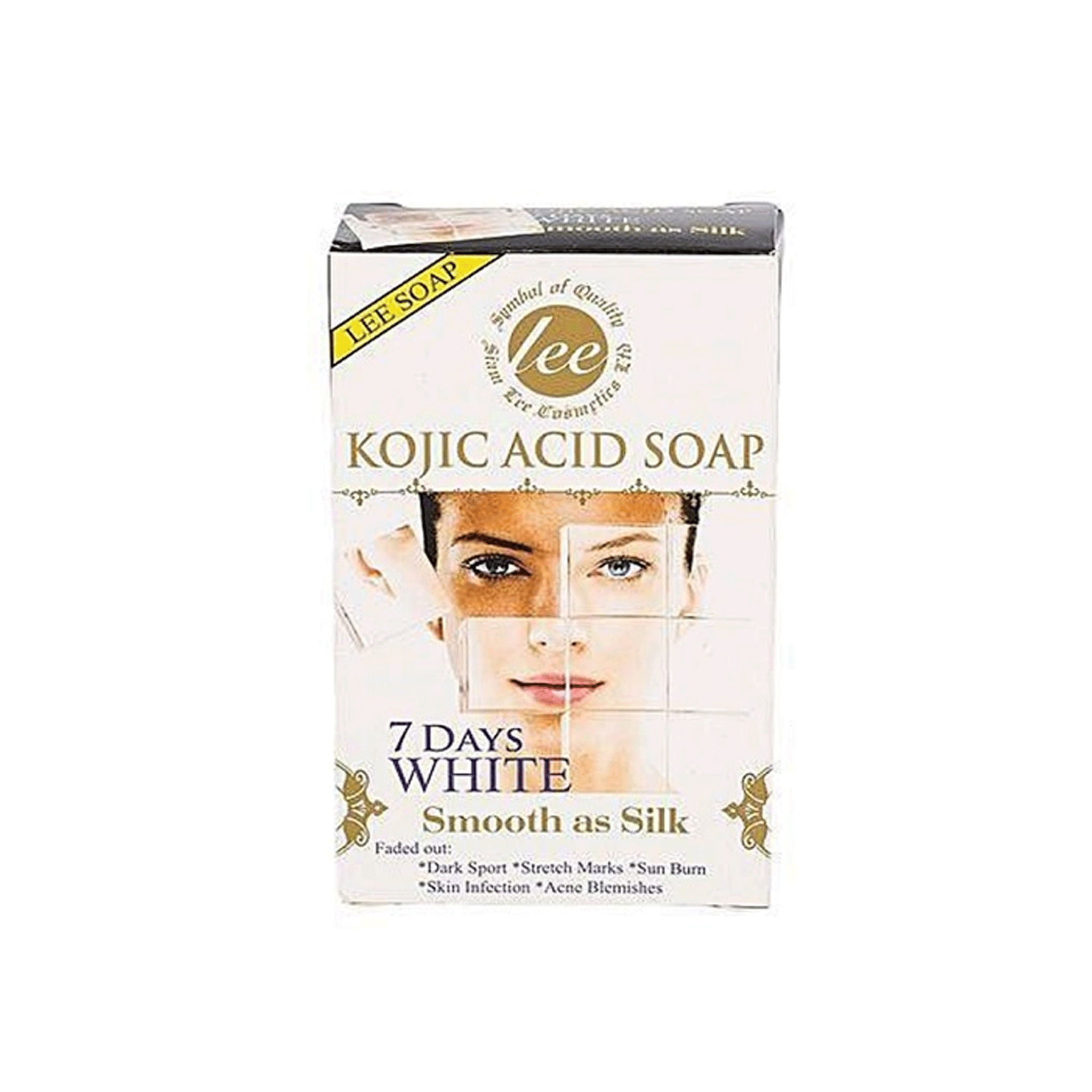 LEE KOJIC ACID SOAP 7 DAYS WHITE SOAP 160G – Coccibeauty