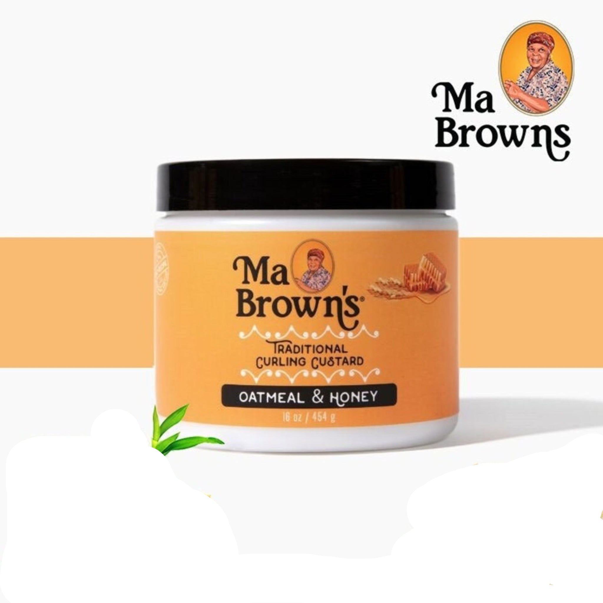 Ma Browns Traditional Curling Custard With Oatmeal And Honey - 454g ...