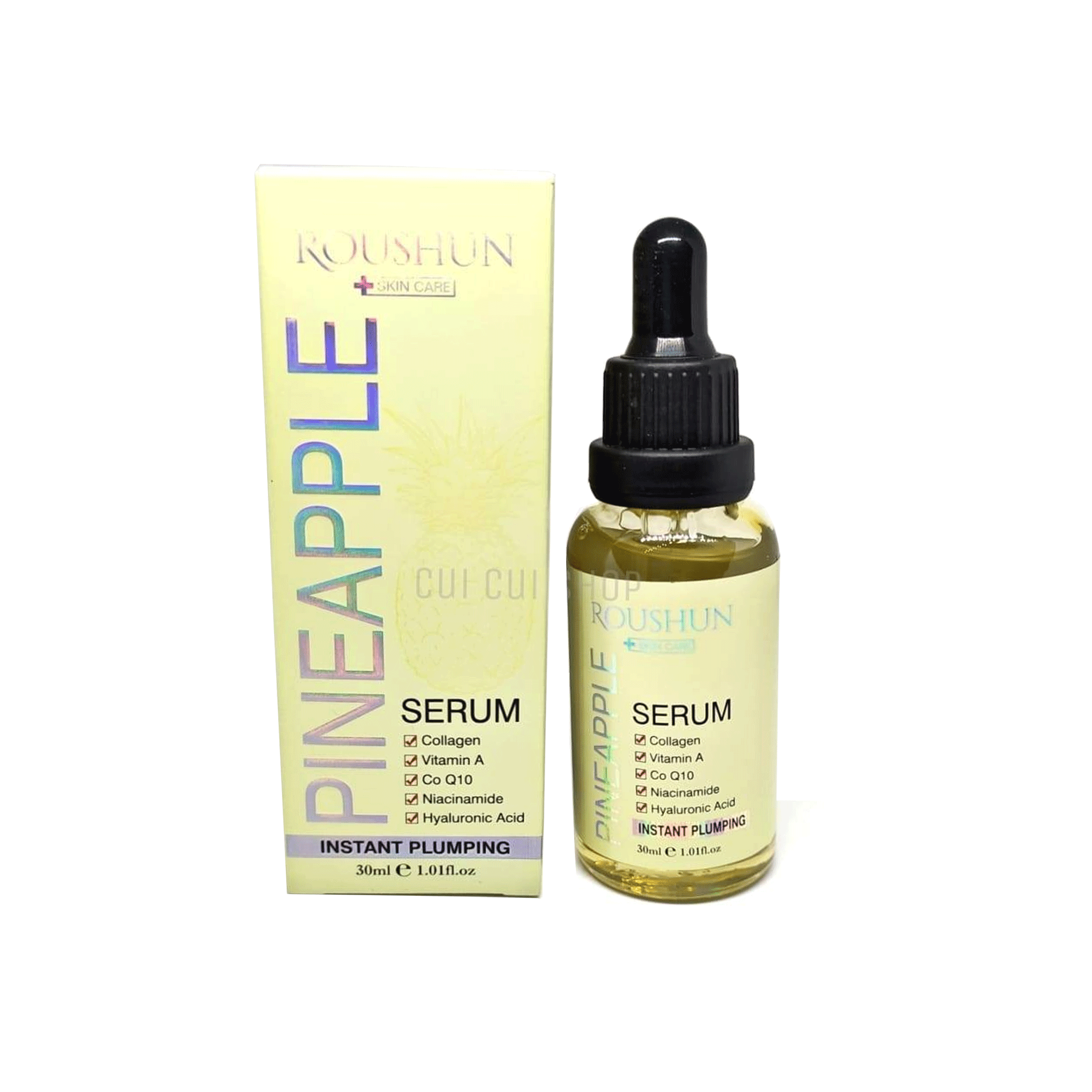 Roushun Pineapple Serum Instant Plumping 30ml – Coccibeauty