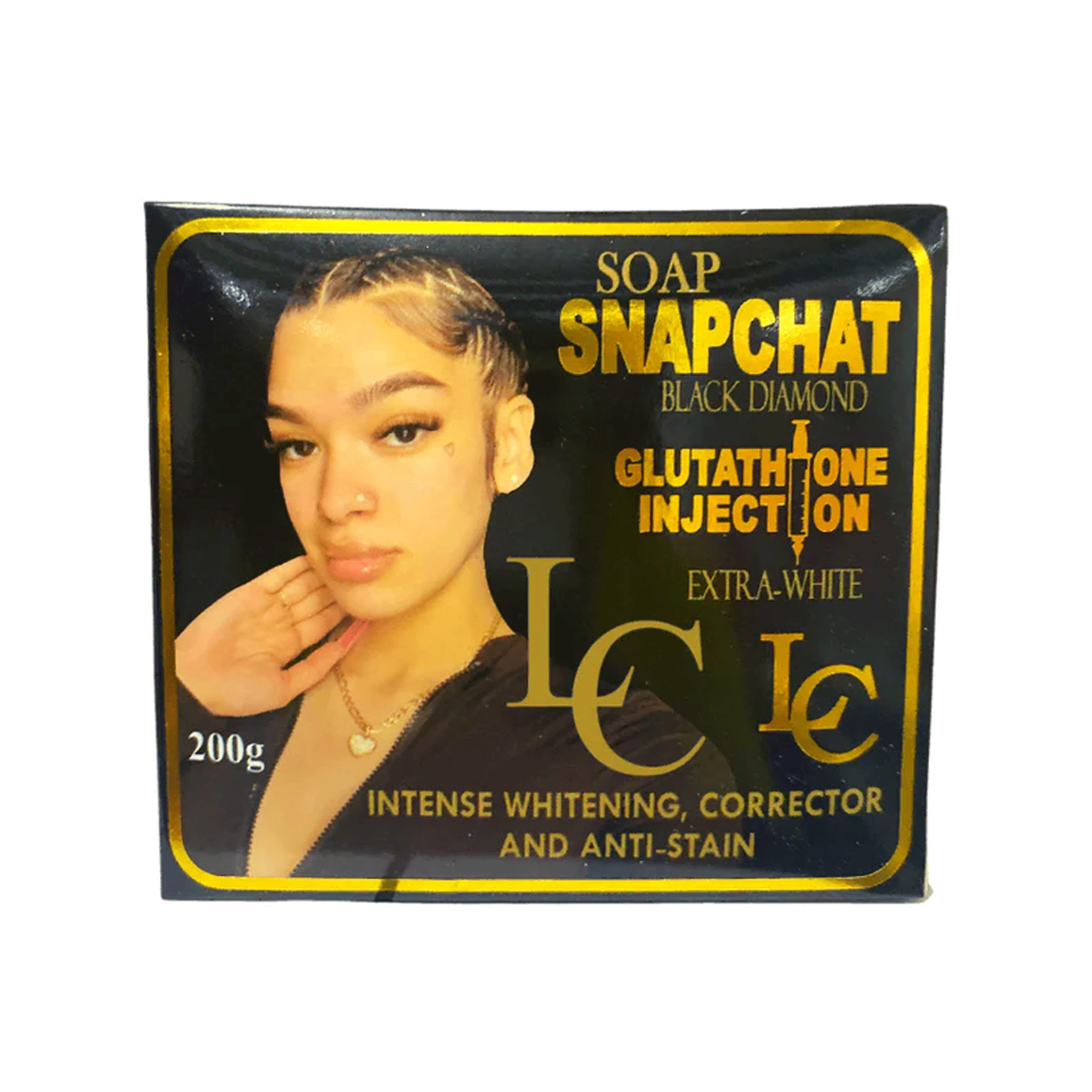 Lait Snapchat Black Diamond Soap 200G – Coccibeauty
