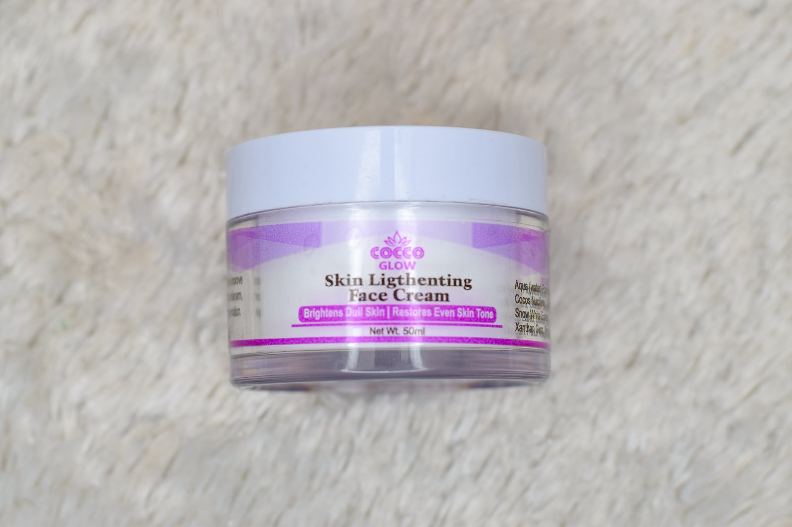 Cocco Glow Skin Lightening Face Cream 50ml – Coccibeauty