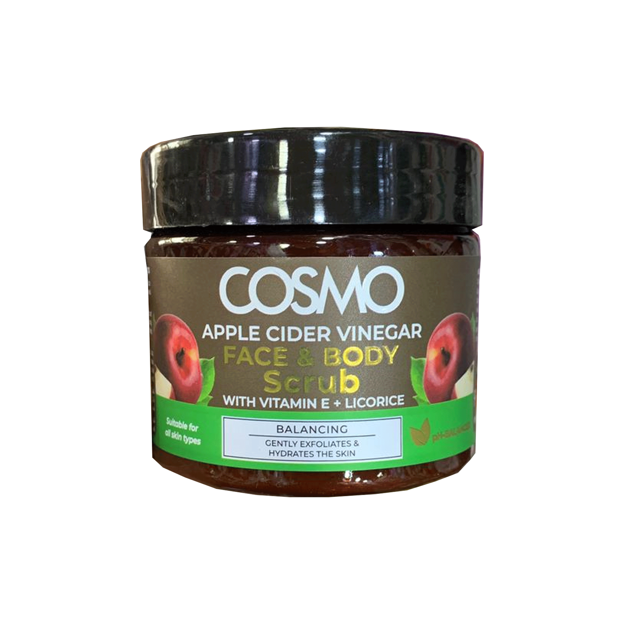 Cosmo Apple Cider & Vinegar Face & Body Scrub – Coccibeauty