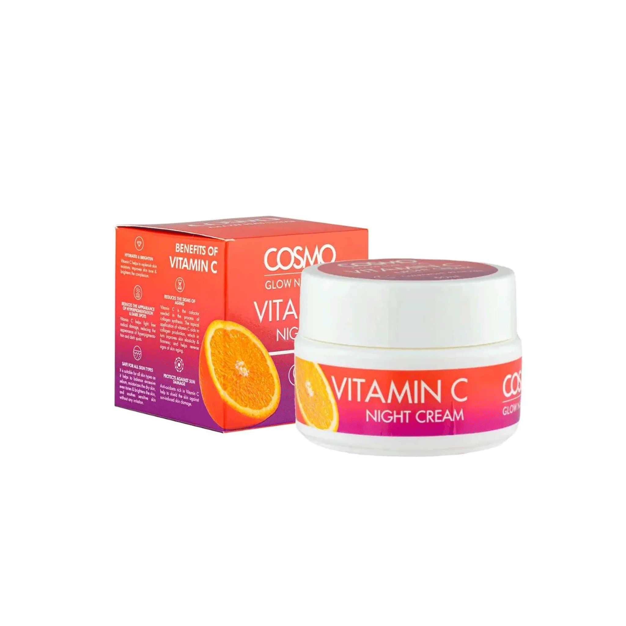 COSMO VITAMIN C NIGHT CREAM 50ML – Coccibeauty