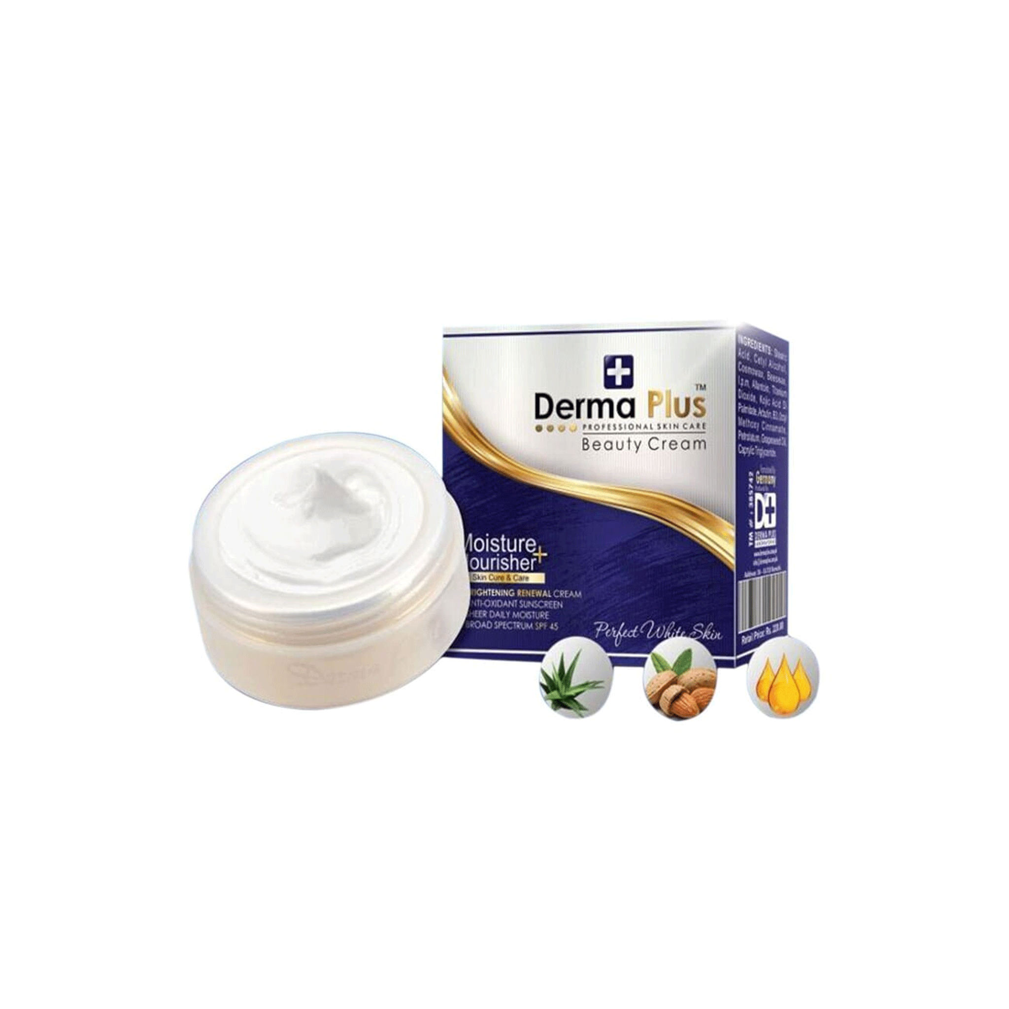 Derma Plus Moisture Nourisher Beauty Cream With SPF – Coccibeauty