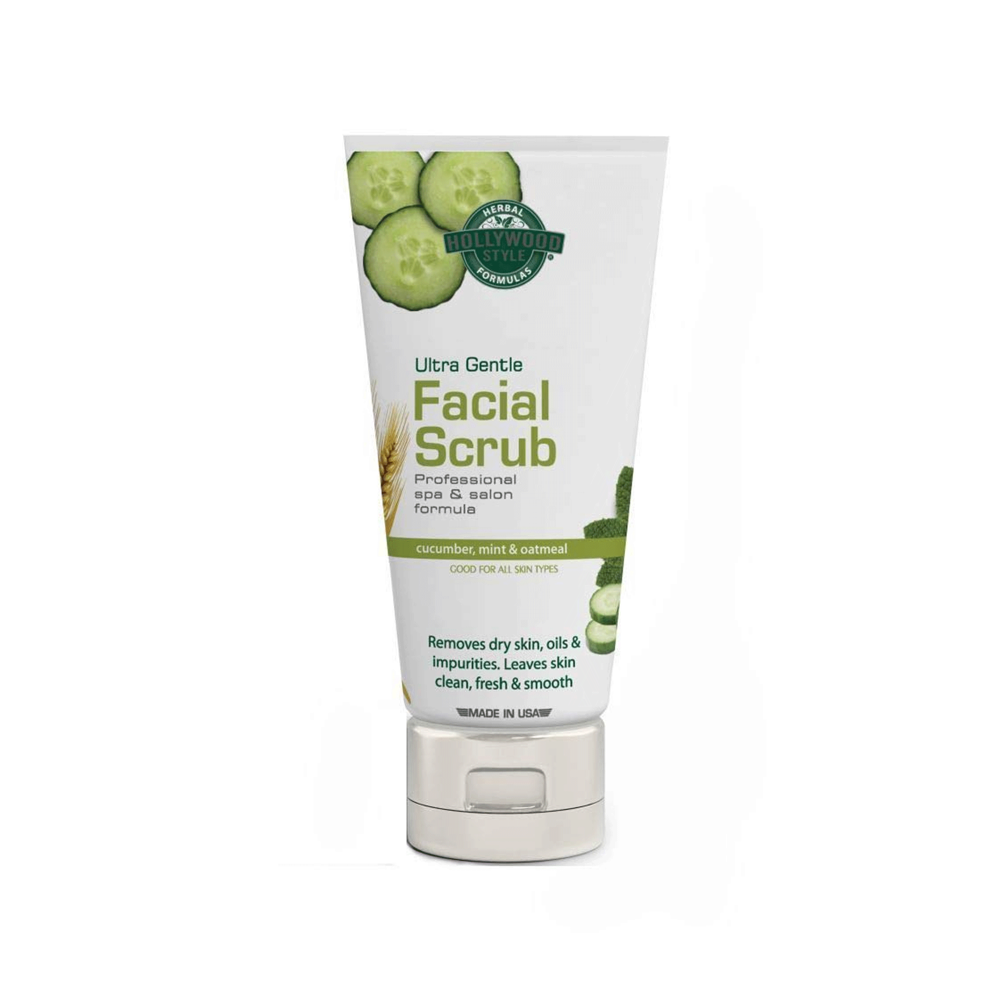 Buy Hollywood Style Ultra Gentle Facial Scrub, 150ML – Coccibeauty