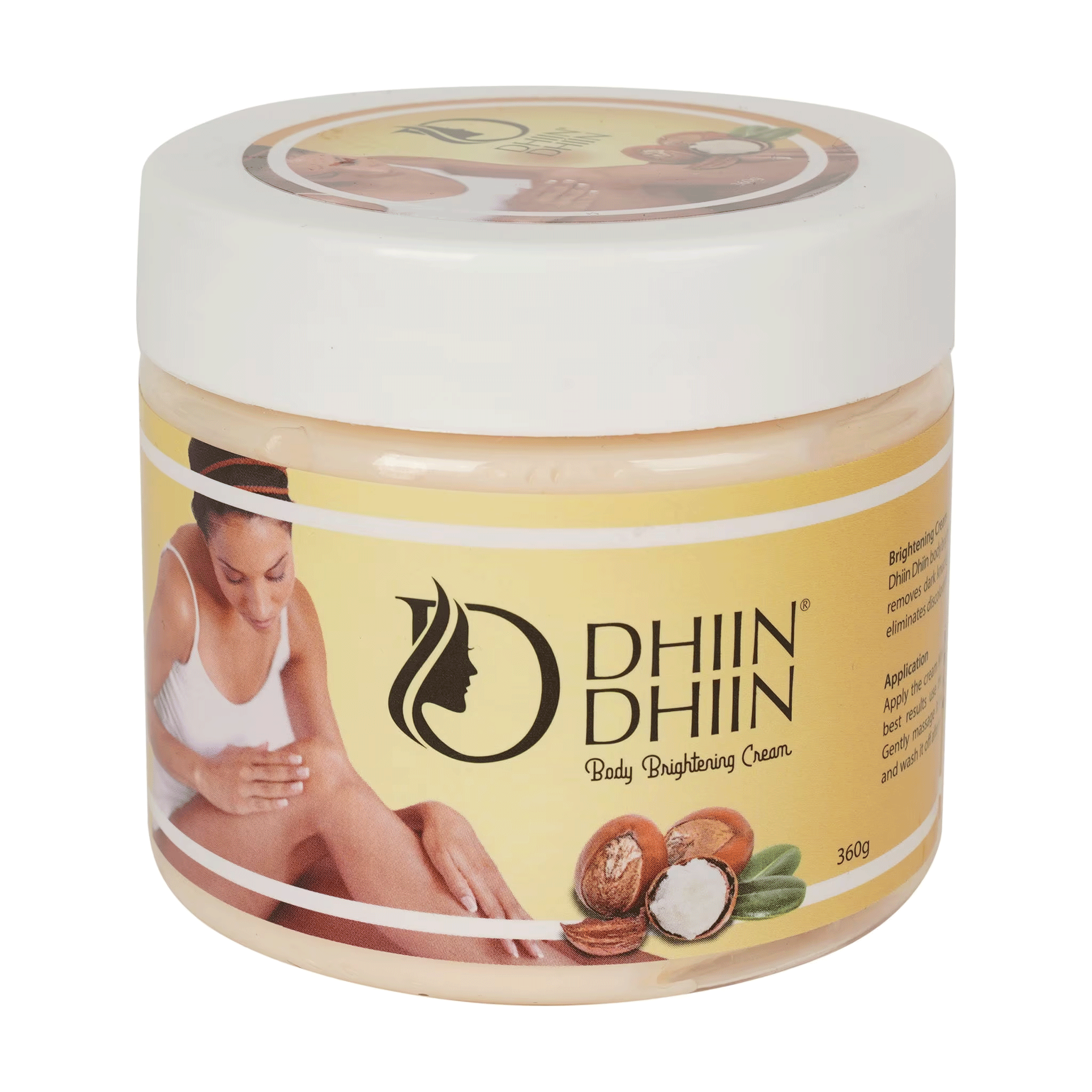 Dhin Dhin Body Brightening Cream 360g – Coccibeauty