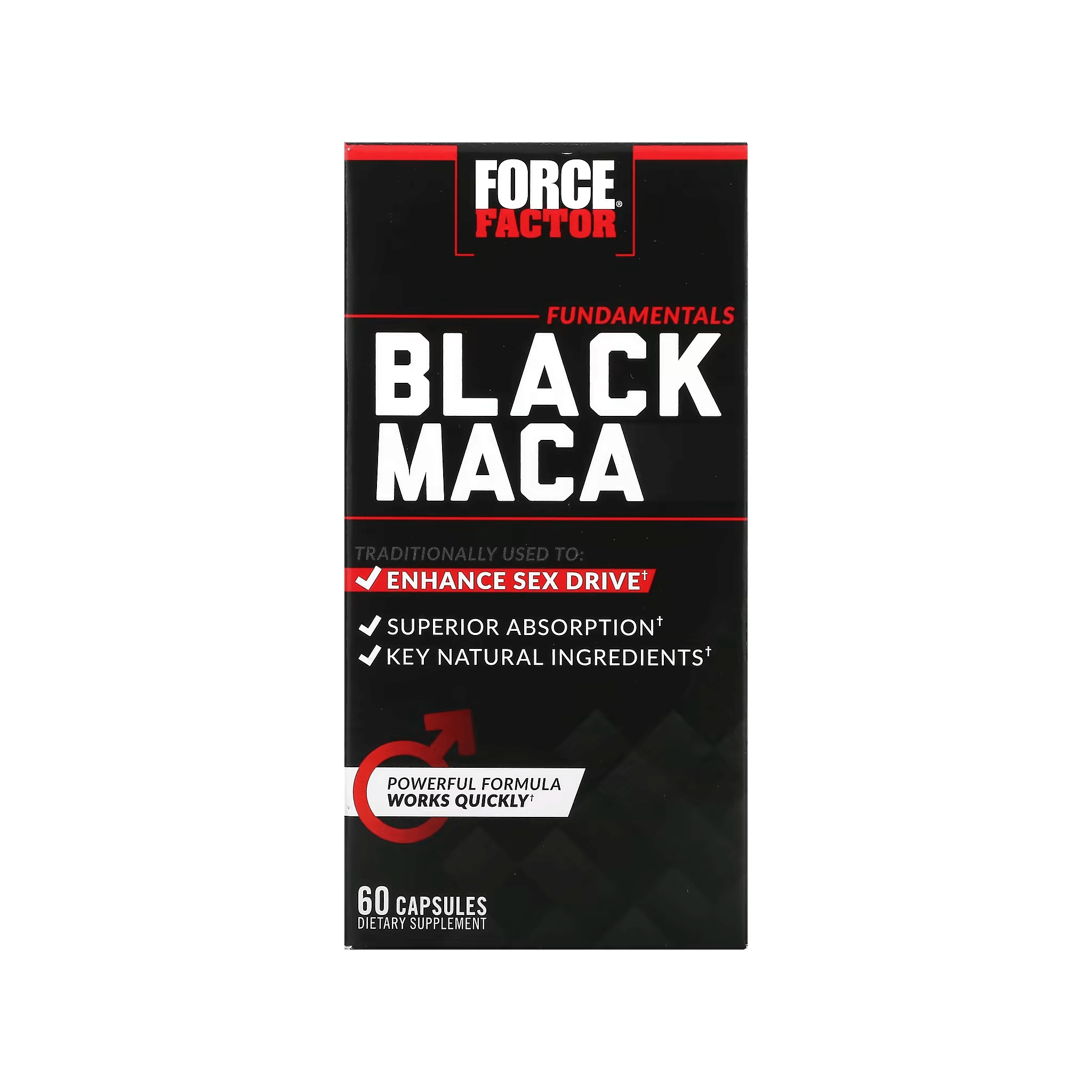 BUY Force Factor Black Maca 60 Capsules For Strength & Vitality ...