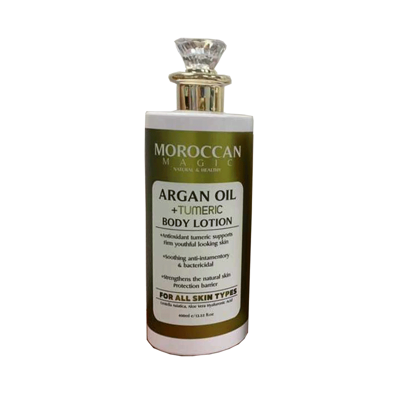 Moroccan Magic Argan Oil + Tumeric Body Lotion 300ml – Coccibeauty