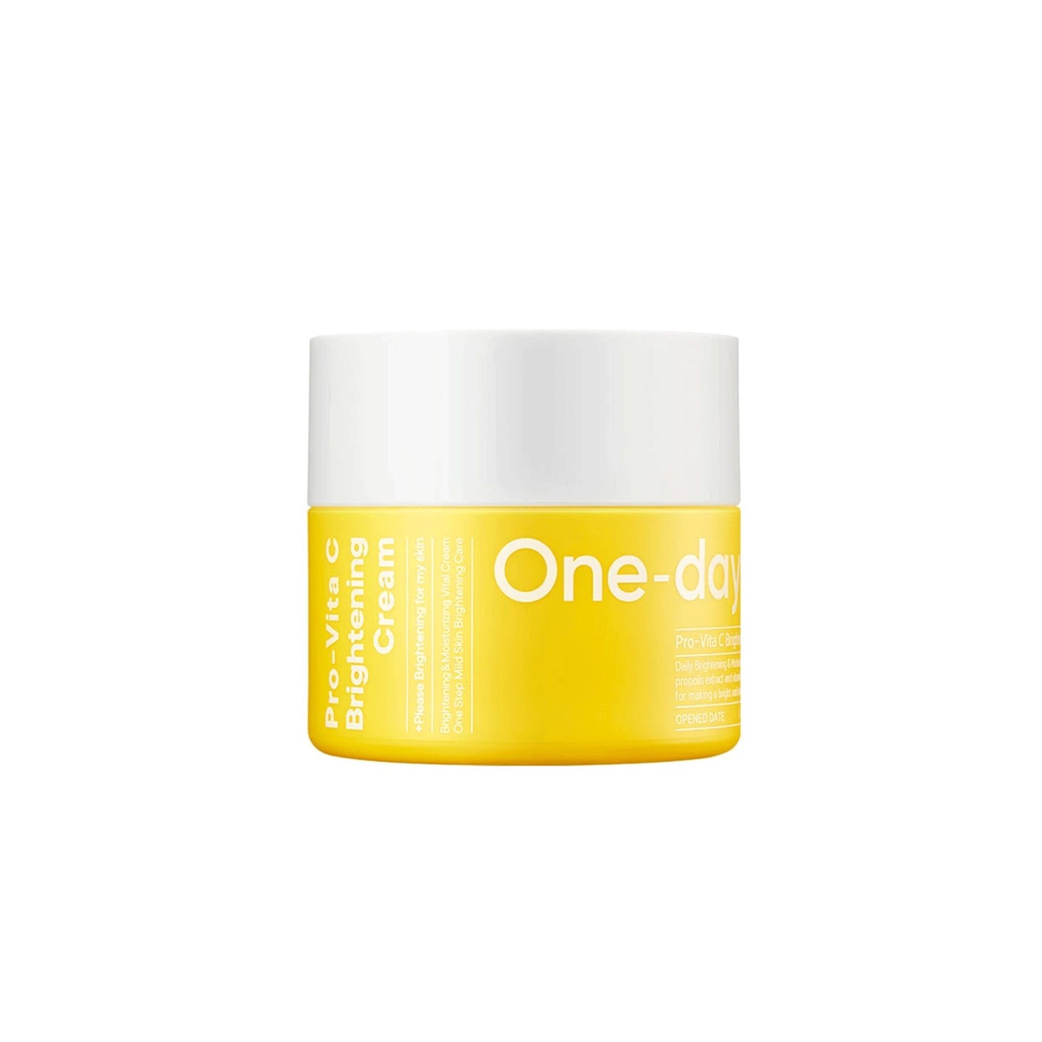 BUY One-day's you Pro-Vita C Brightening Cream 50ml - Online – Coccibeauty