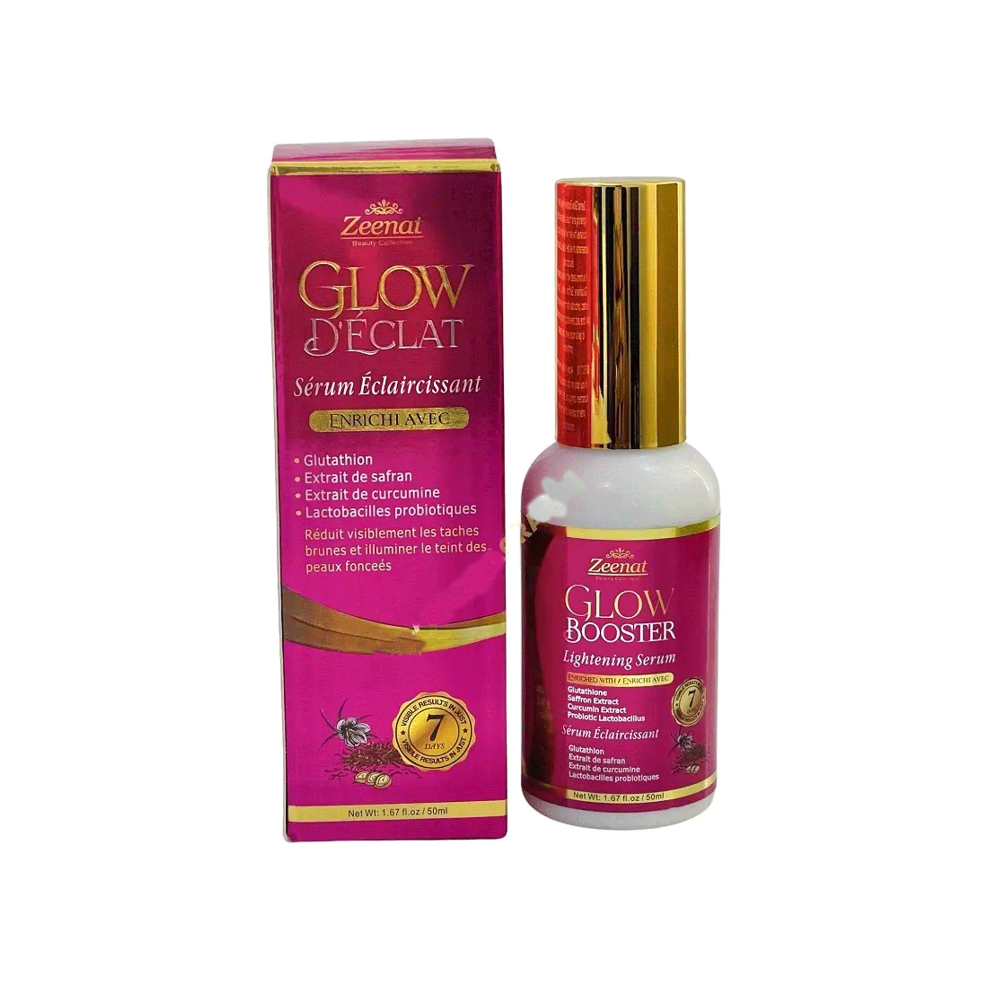 Zeenat Glow Booster Lightening Serum 1.67 oz – Coccibeauty