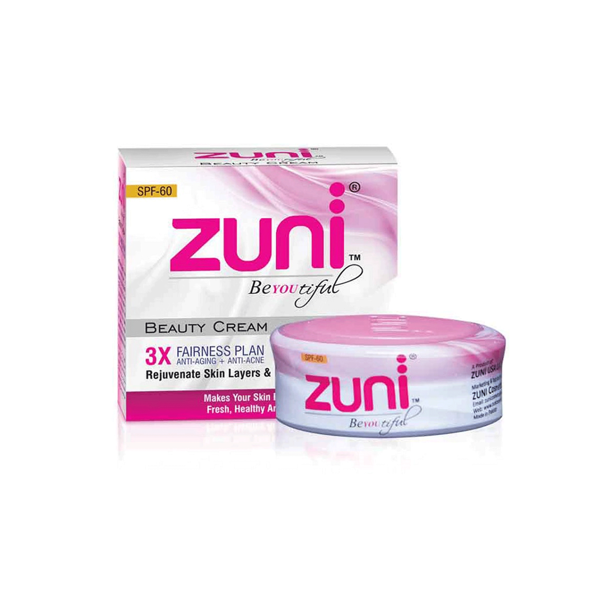 Zuni Beyoutiful Fairness Beauty Cream SPF 60 – Coccibeauty