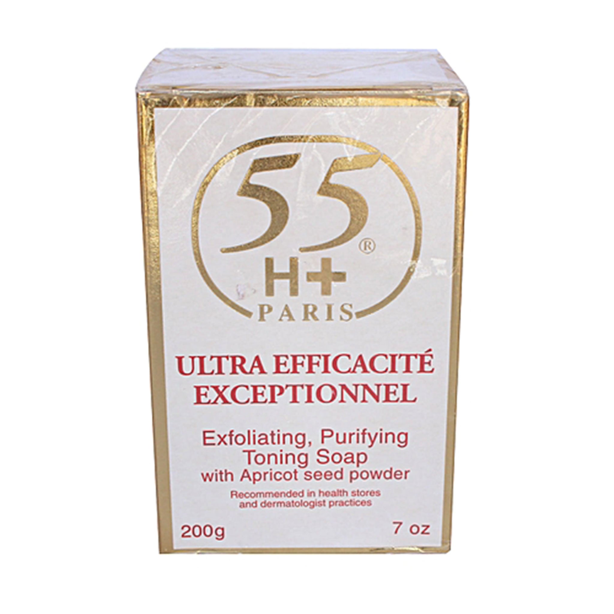 55H+ Paris Ultra Efficacite Exceptonnel Lightening Exfoliating Soap 7o ...