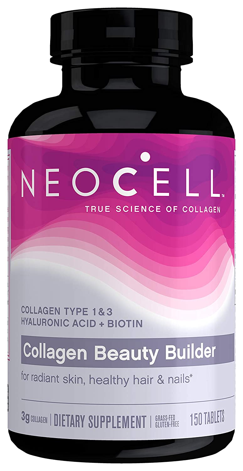 NeoCell Collagen Beauty Builder, for Radiant Skin, Healthy Hair & Nail ...
