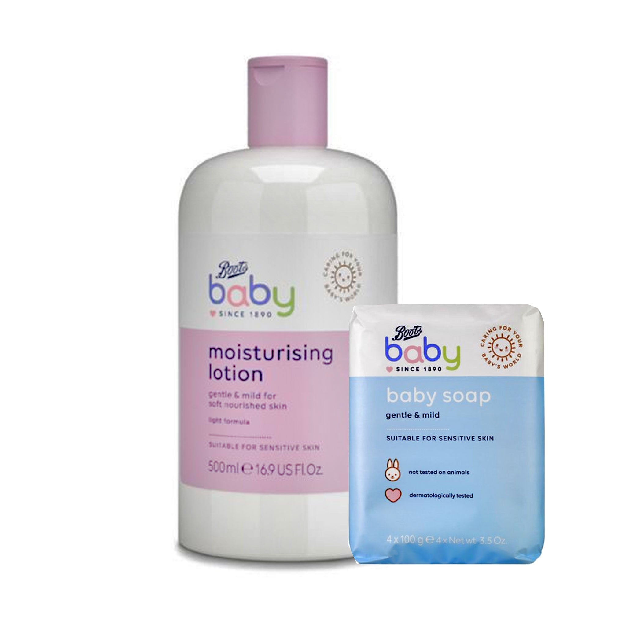 Boot Baby Moisturizing lotion and Soap 2-Pc Set – Coccibeauty