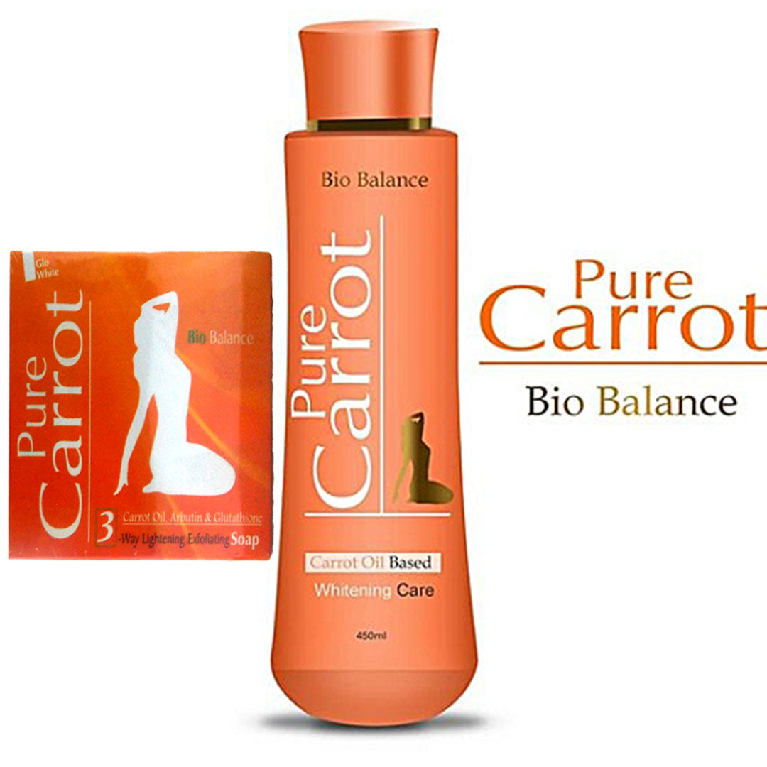 Pure Carrot Bio Balance Lightening ( Lotion And Soap ) 2-pc Set ...
