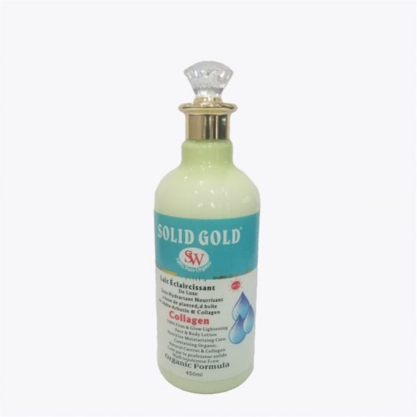 Solid Gold Collagen Body Lotion 450ml | Firm & Radiant Skin – Coccibeauty