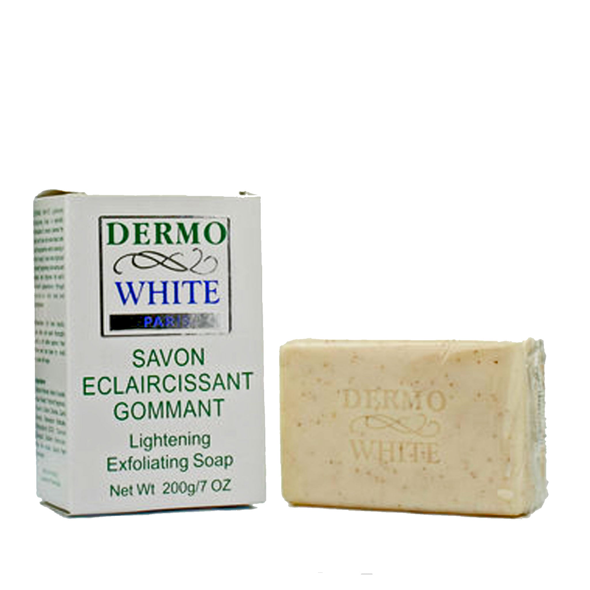 Dermo White Paris Lightening Exfoliating Soap 200g – Coccibeauty