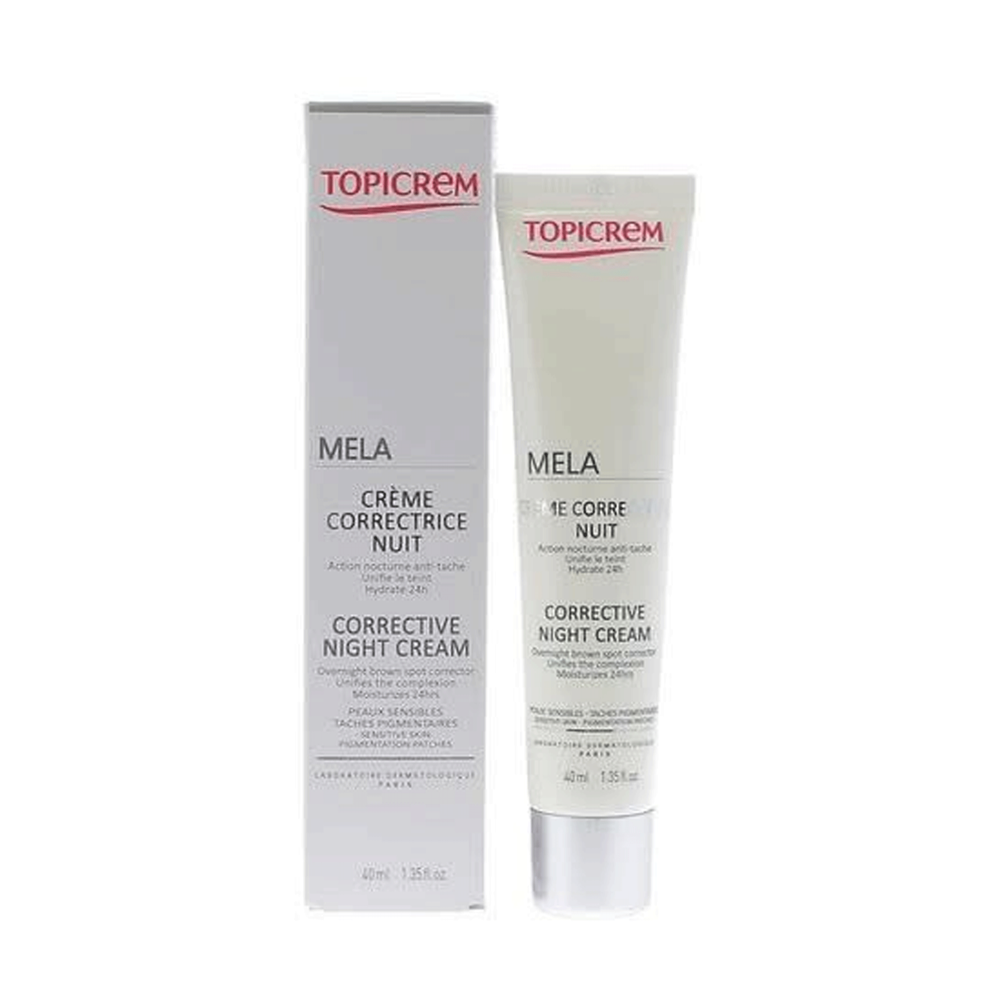 TOPICREM Mela Corrective Night Cream – Coccibeauty