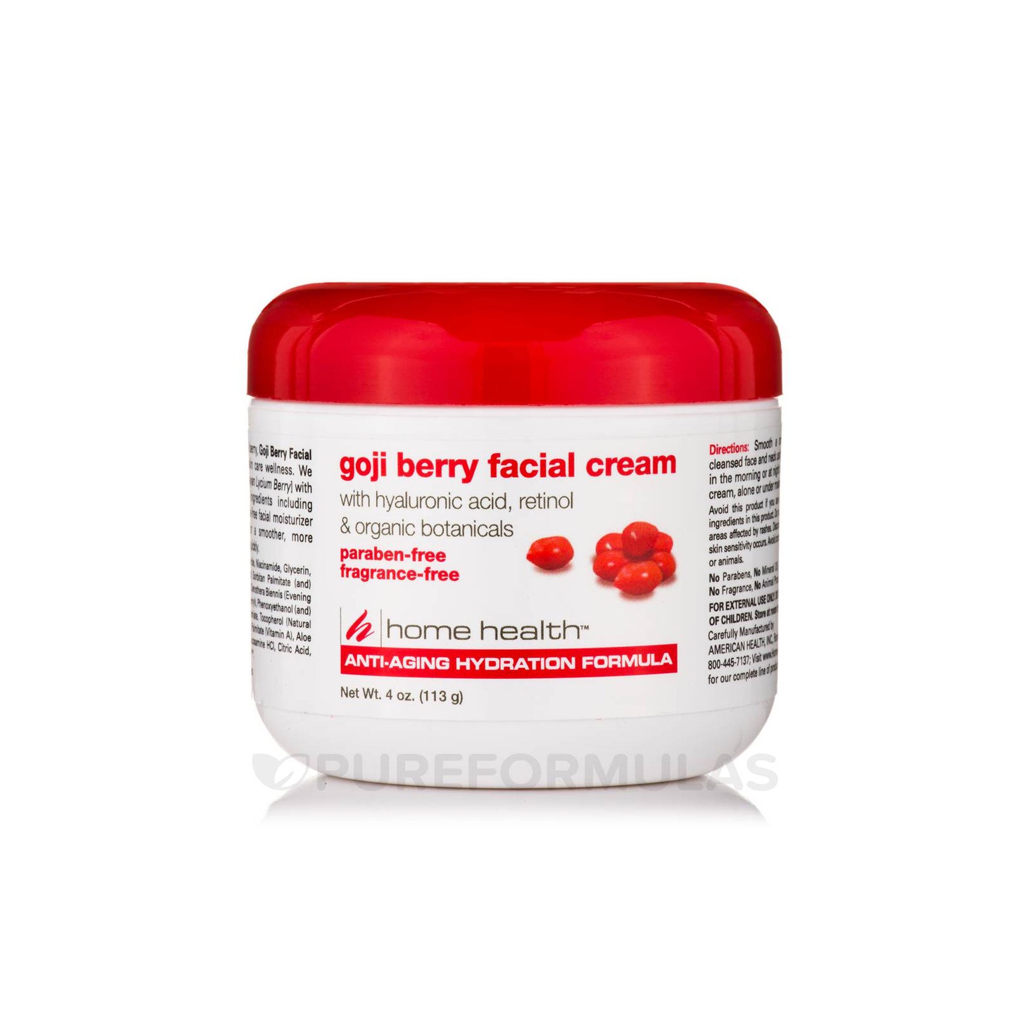 Goji Berry Facial Cream Anti-aging, Anti-Wrinkle Moisturizing – Coccibeauty