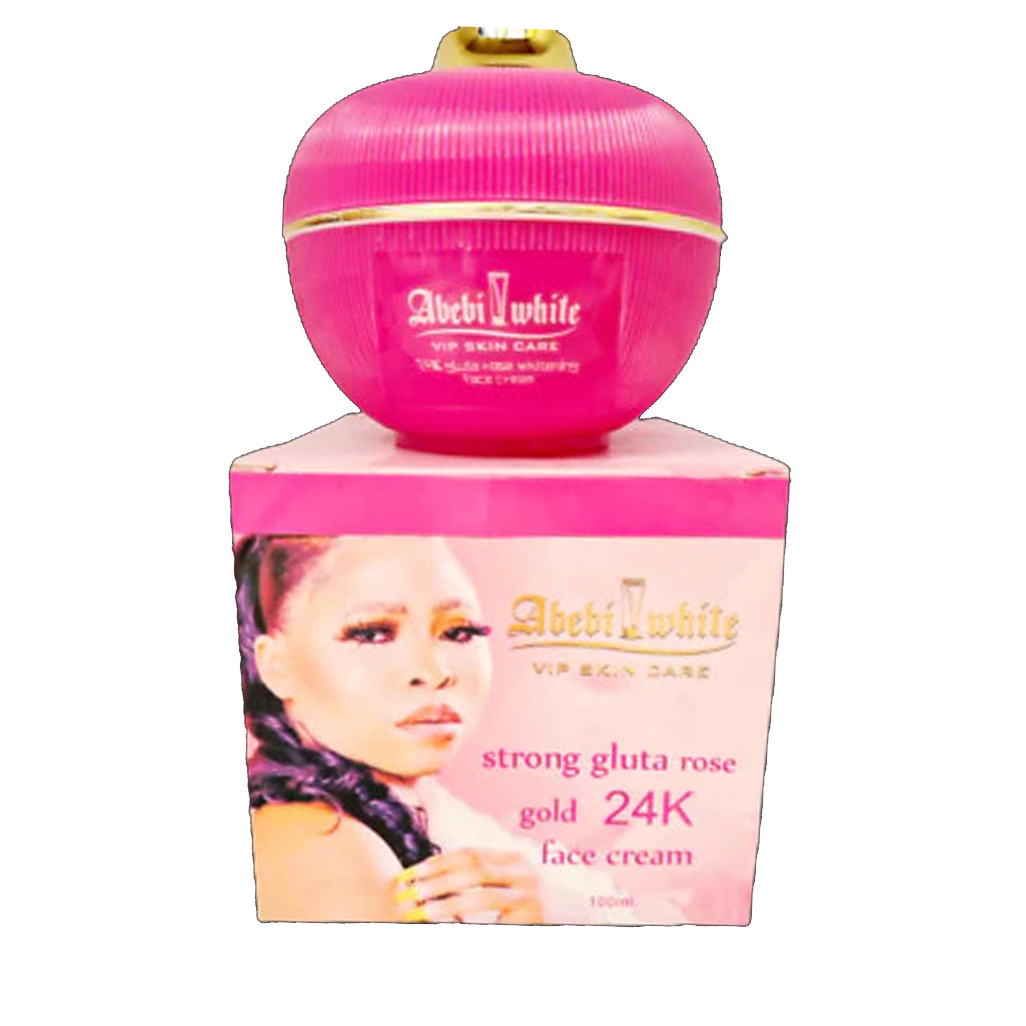 BUY ABEBI WHITE STRONG GLUTA ROSE GOLD 24K FACE CREAM - Online ...