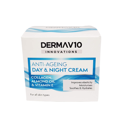 Derma V10 Innovation Collagen Day and Night Cream, 50ml – Coccibeauty