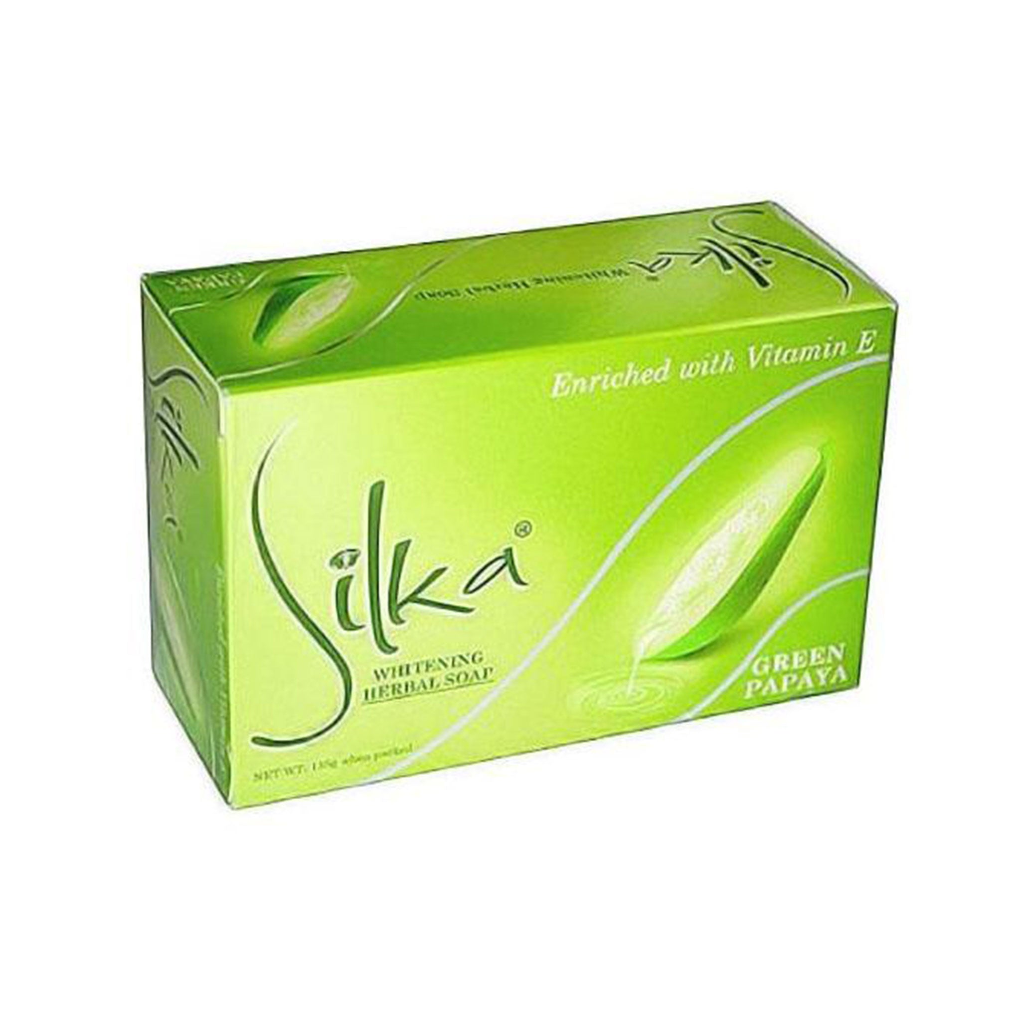 Silka Green Papaya Whitening Herbal Soap 125g – Coccibeauty