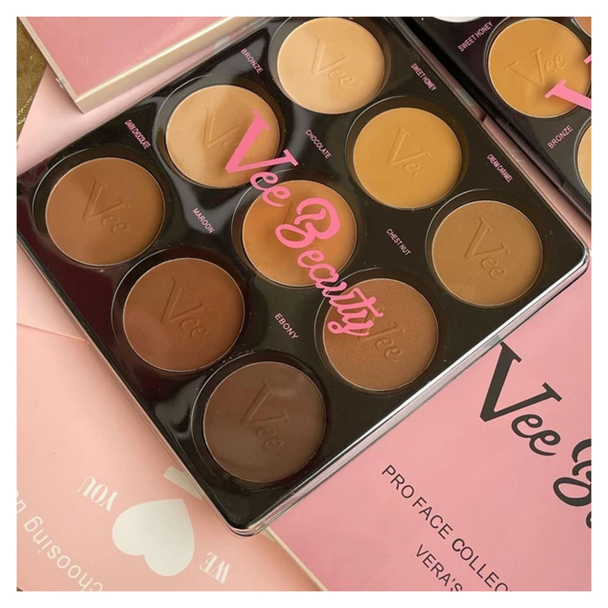 Vee Beauty Pro Face Collection – Coccibeauty