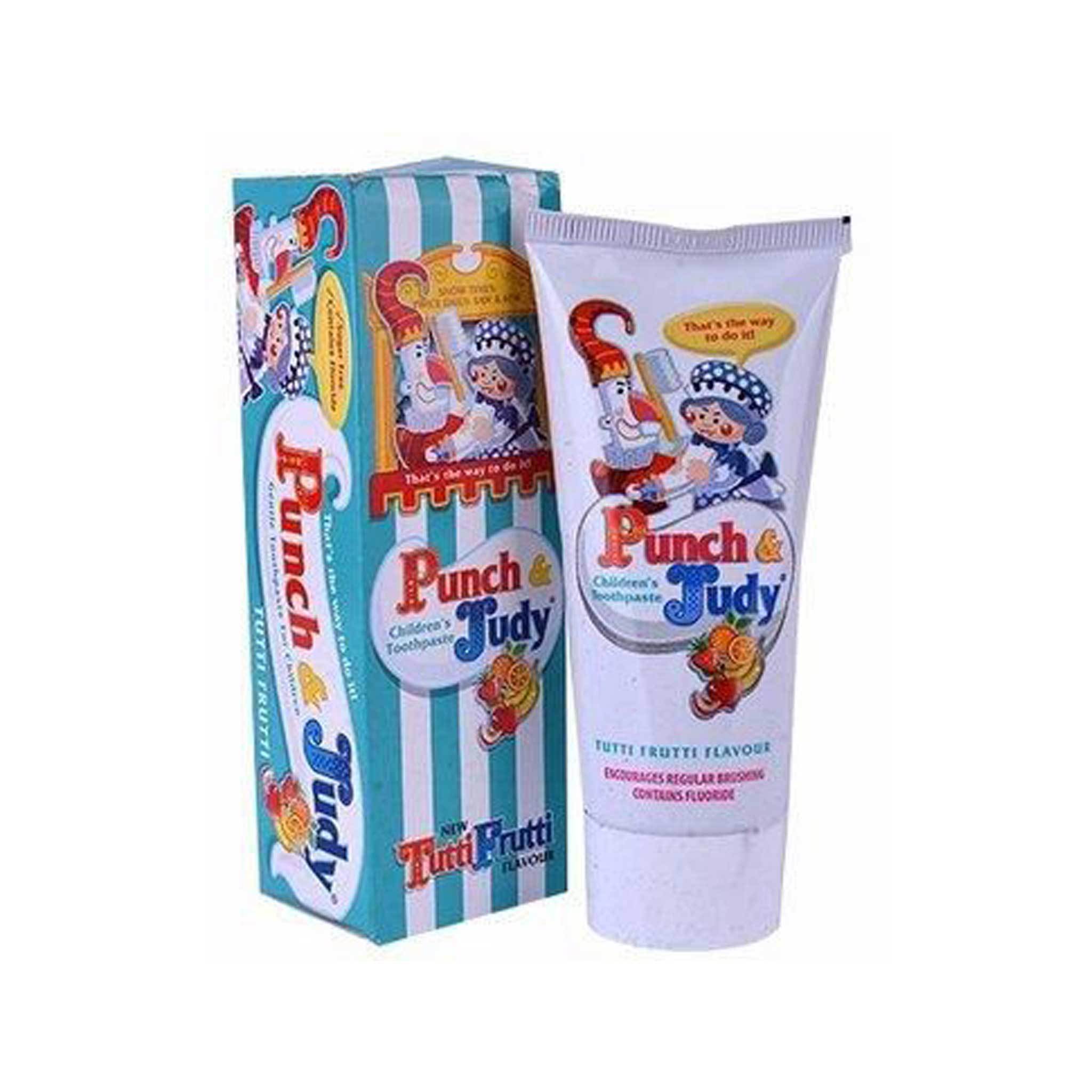 punch & judy Children's Toothpaste Tutti Frutti 50ml – Coccibeauty