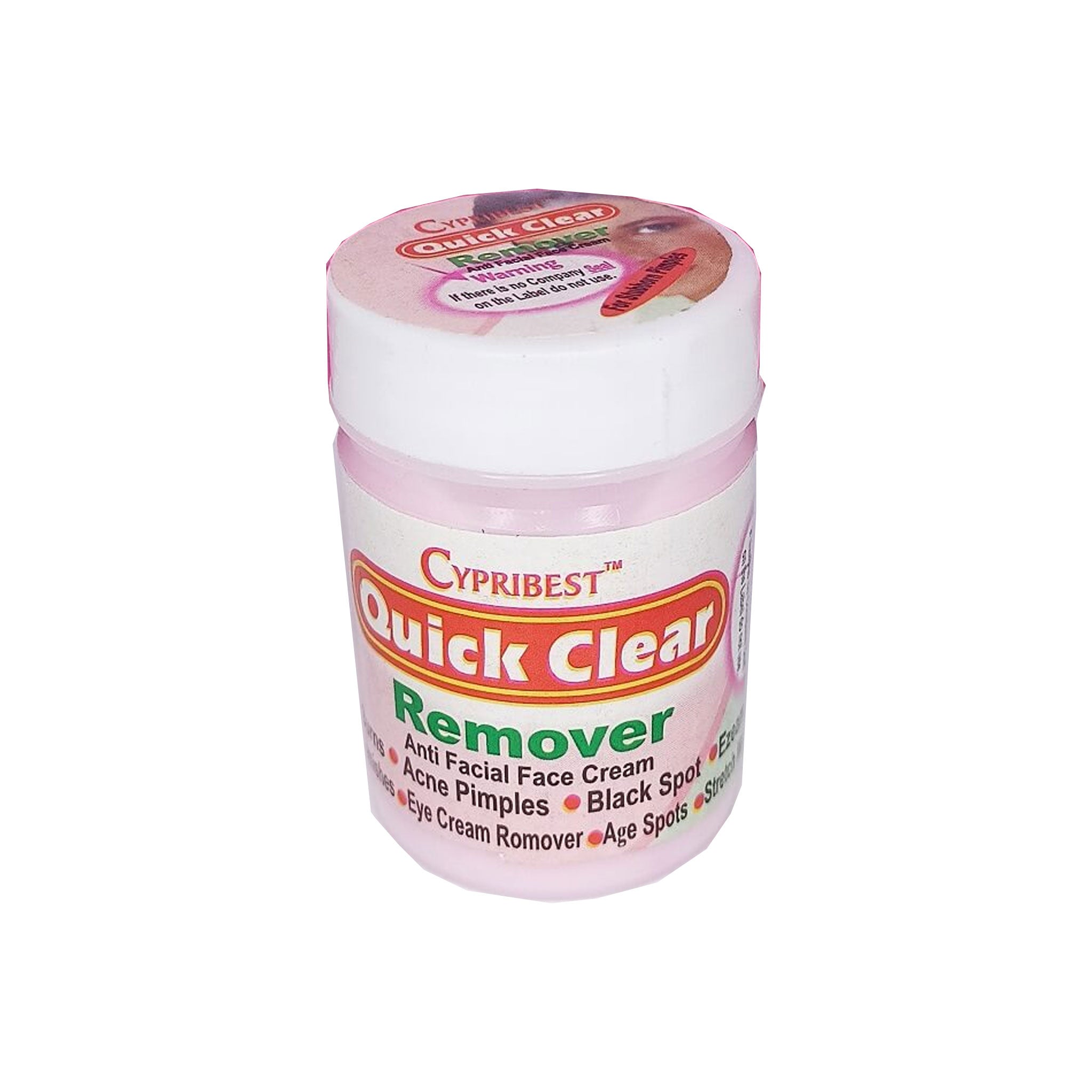Quick Clear Remover Face Cream – Coccibeauty