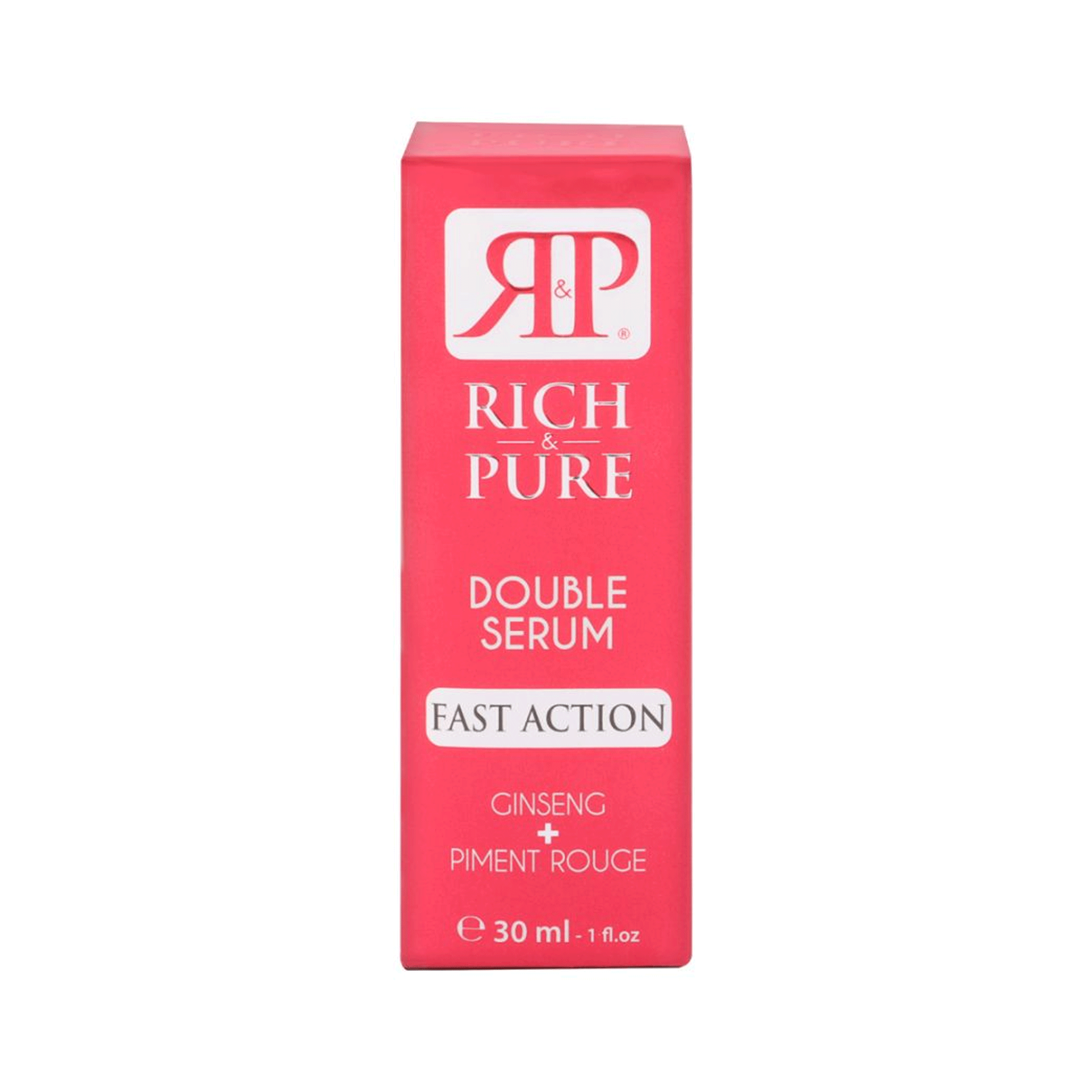 Rich & Pure Double Serum Fast Action Ginseng + Red Pepper 30ml ...