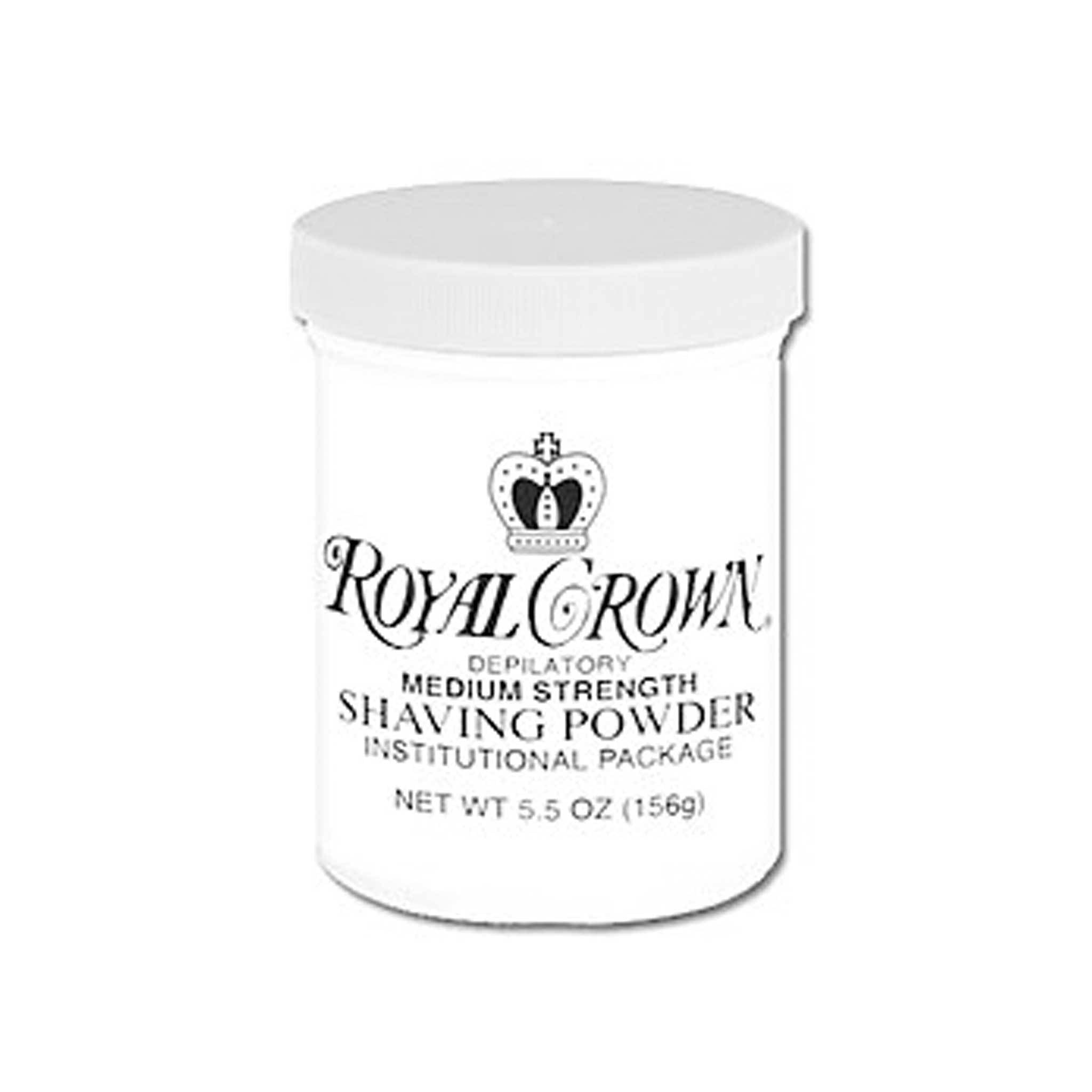 Royal Crown Medium Strength Shaving Powder 156g – Coccibeauty
