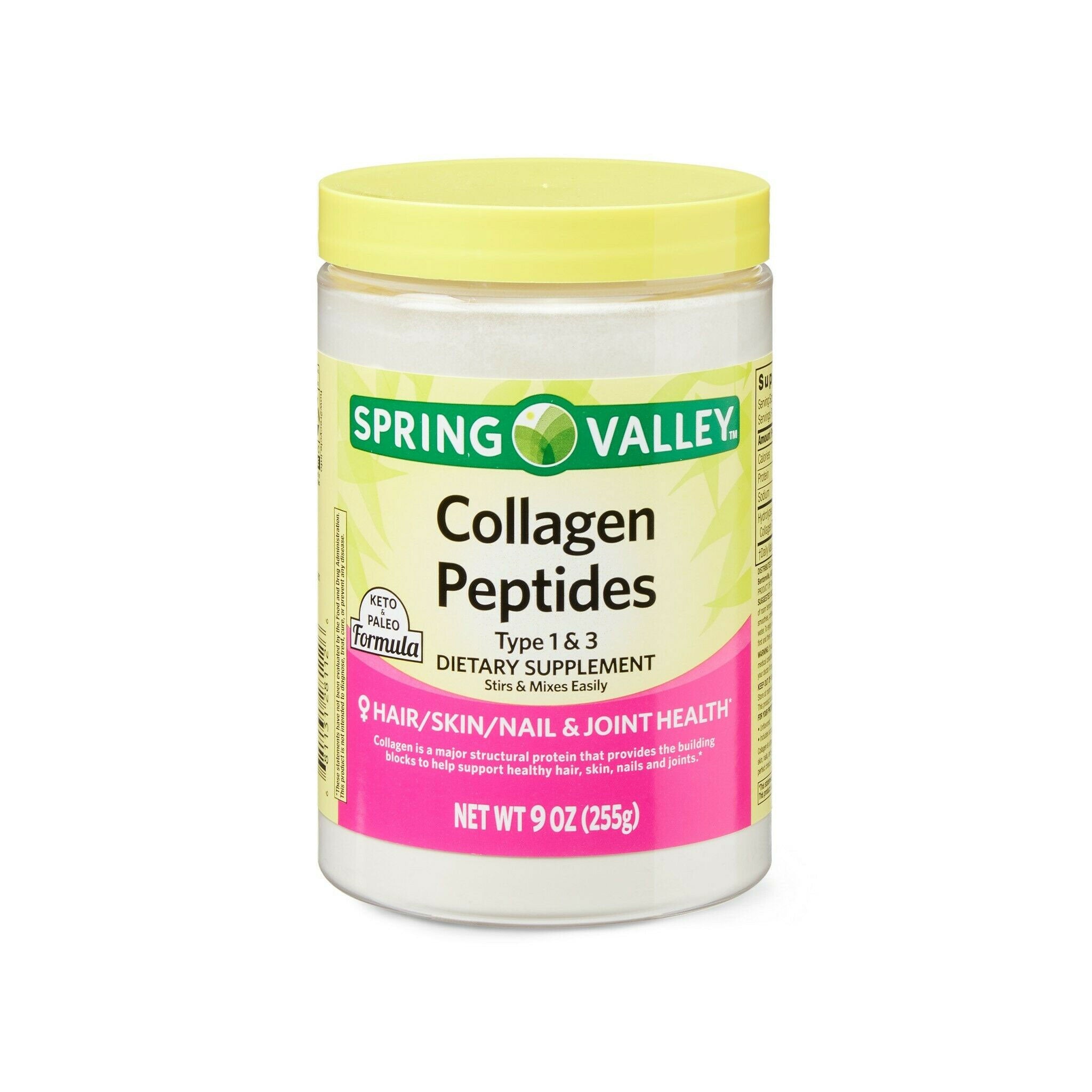 Spring valley Collagen Peptides Powder Dietary Supplement 255g ...