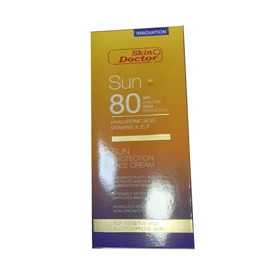 Skin Doctor Whitening Face Cream With Sun Protection SPF 80