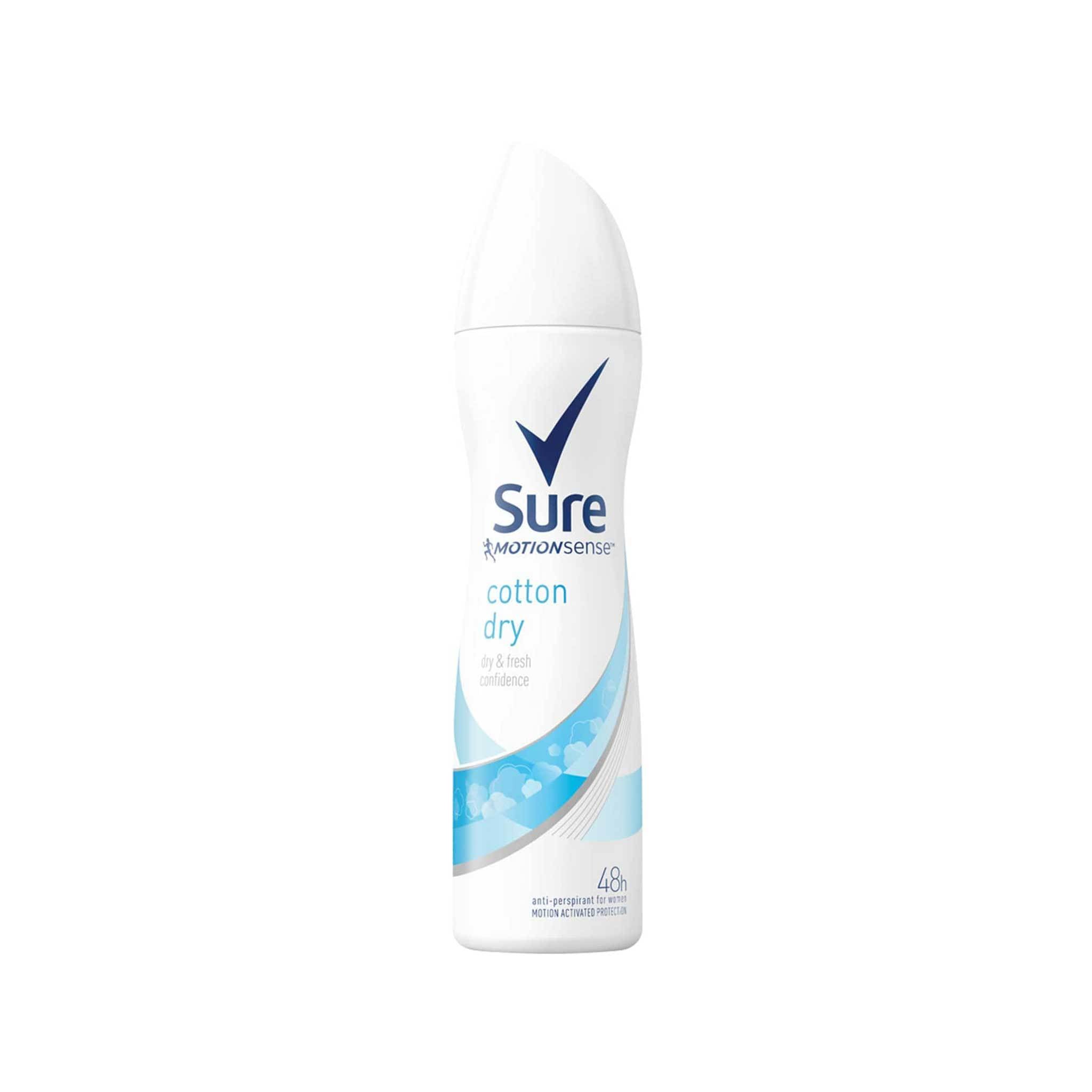 Sure Women Cotton Dry Antiperspirant Deodorant Stick 40ml – Coccibeauty